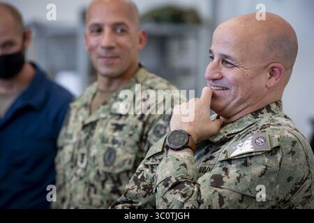 MCPON Russell Smith conducts fleet engagement at Naval Station Rota ...