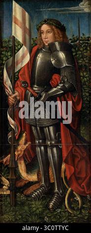 Meester van de Familie van de heilige Anna - Triptych, A Canon with ...