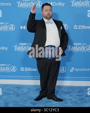 Paul Walter Hauser arrives at the Marvel Studios' "THE FANTASTIC FOUR ...