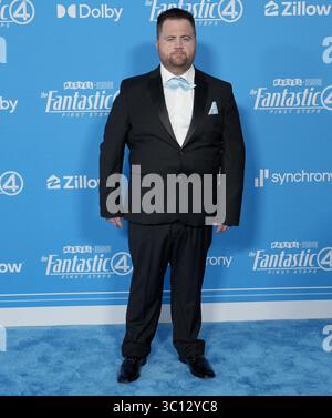 Paul Walter Hauser arrives at the Marvel Studios' "THE FANTASTIC FOUR ...