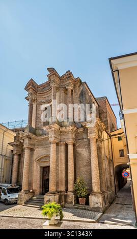 Church of SS. Annunziata, Penne, Italy Stock Photo - Alamy