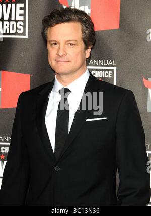 Colin Firth 16th Annual Critics' Choice Awards held at the Hollywood ...