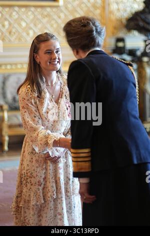 Jennifer Holl, from Macclesfield, is made a Member of the Order of the ...