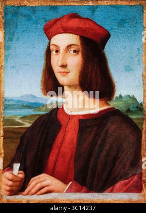Portrait of the Young Cardinal Ippolito I d'Este 1503–1505 by Raphael ...