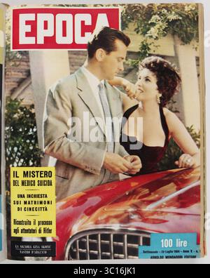 The cover of the Italian weekly magazine Epoca is dedicate to the ...