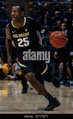 Colorado guard McKinley Wright IV (25) in the second half of an NCAA ...