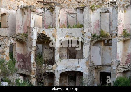 ITALY, Sicily, lost places, ghost town Poggioreale Vecchia, destroyed ...