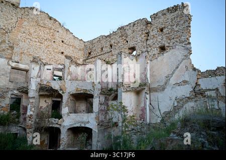 ITALY, Sicily, lost places, ghost town Poggioreale Vecchia, destroyed ...