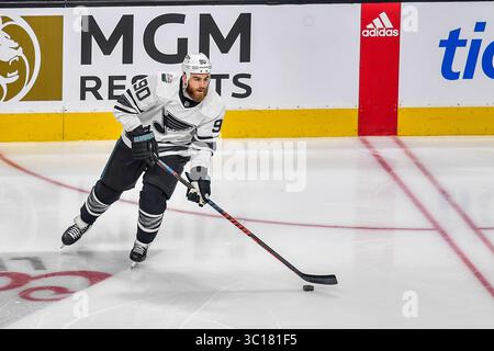 Brown forward Ryan St. Louis (9) skates during the first period of an ...