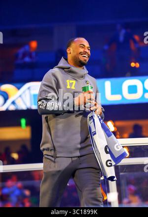 Los Angeles Rams wide receiver Drake Stoops (6) runs after a catch ...