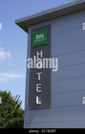 Ibis styles hotel Corporate logo signs in Barnsley, South Yorkshire ...