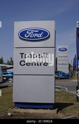 Ford transit Centre van Corporate logo signs in Barnsley, South ...