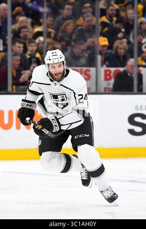Boston Bruins defenseman Derek Forbort (28) during an NHL hockey game ...