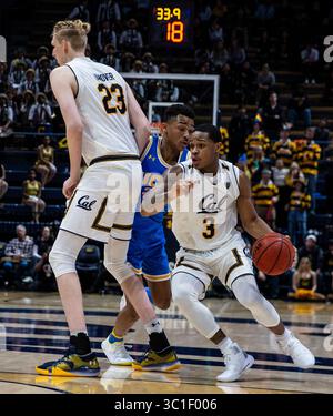 Feb 13 2019 Berkeley, CA U.S.A. UCLA Bruins guard David Singleton (34 ...