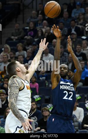 Denver Nuggets forward Juan Hernangomez (41) in the second half of an ...