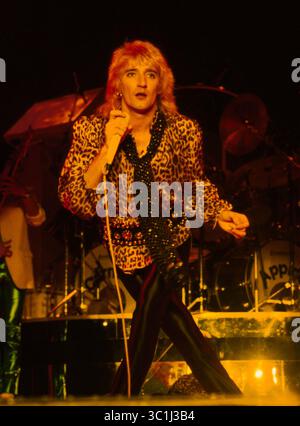 ROTTERDAM - Musician Rod Stewart in the stands during the Europa League ...
