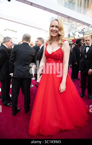 Lynette Howell Taylor arrives at the Oscars on Sunday, March 15, 2026 ...