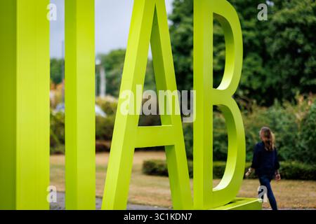 Nuremberg, Germany. 22nd July, 2025. The letter logo of the Federal ...