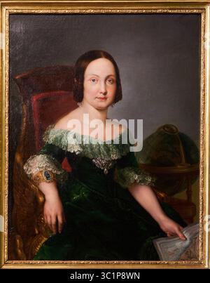 Isabel II niña, Isabella II as a Child, 1836, CARLOS LUIS DE RIBERA ...