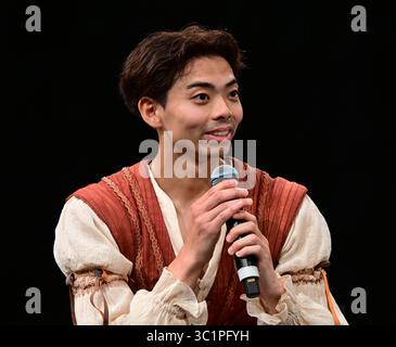 Royal Ballet Company principal dancers David Wall and Alfreda Thorogood ...