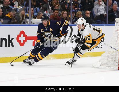Pittsburgh Penguins' Jared McCann skates during an NHL hockey game ...