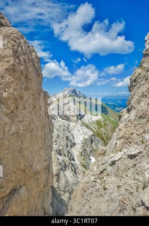 Sentiero del Centenario (Italy) - A peak path in the mountain summit of ...