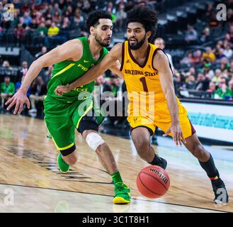Arizona State guard Remy Martin (1) against California during the first ...