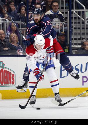 Montreal Canadiens left wing Christian Dvorak during an NHL hockey game ...