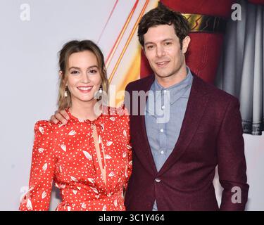 Adam Brody, and Leighton Meester attends the 83rd annual Golden Globe ...