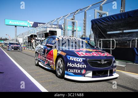 Jamie Whincup of Red Bull Holden Racing Team during Race 12 of the 2018 ...