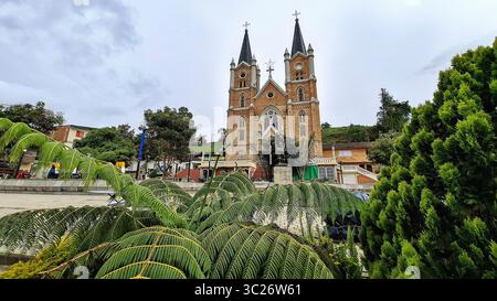 Belmira, Antioquia - Colombia. June 16, 2025. It was founded in 1757 ...