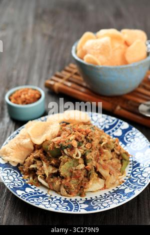 Lotek Bandung, Sundanese Traditional Healthy Salad Made from Various ...