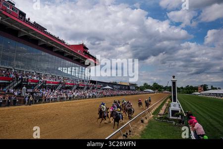 The field for the Pimlico Special races at Pimlico Racecourse in ...