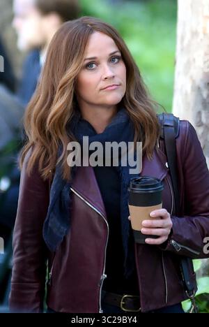 Filming Of `The Morning Show` In New York -PICTURED: Jennifer Aniston ...