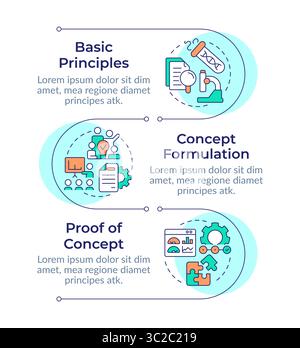 Levels of technology readiness infographic vertical sequence Stock ...