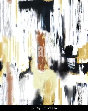 Abstract artwork aesthetic design with messy oil paint strokes, art ...