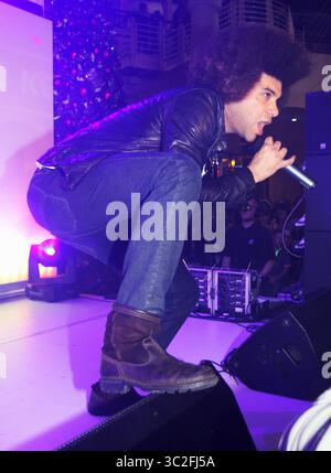 Jamie 'Afro' Archer at the Trafford Centre Christmas Lights Switch-On ...