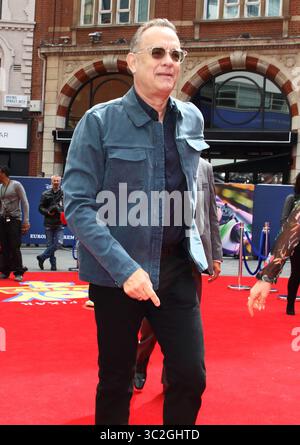 Tom Hanks attends the "Toy Story 5" UK launch event at Odeon Luxe ...