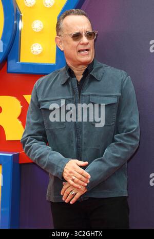 Tom Hanks attends the "Toy Story 5" UK launch event at Odeon Luxe ...