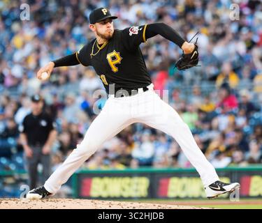 Pittsburgh Pirates pitcher Joe Musgrove delivers during the team's ...