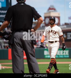 July 21, 2019: San Francisco Giants starting pitcher Connor Menez (51 ...