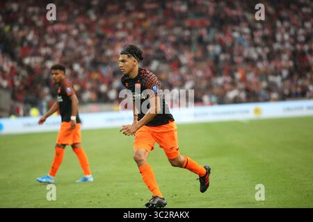 Donyell Malen of the Netherlands looks on after the final whistle ...