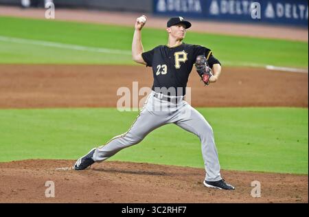 Pittsburgh Pirates pitcher Mitch Keller delivers during the first ...