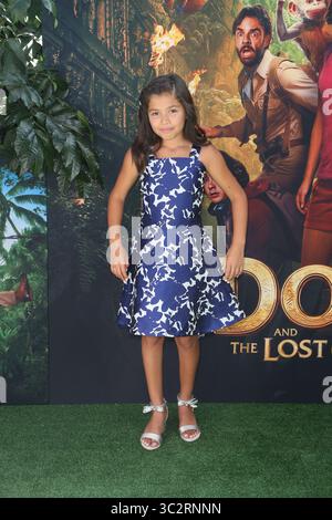 Madelyn Miranda arriving to the 'Dora and the Lost City of Gold' Los ...