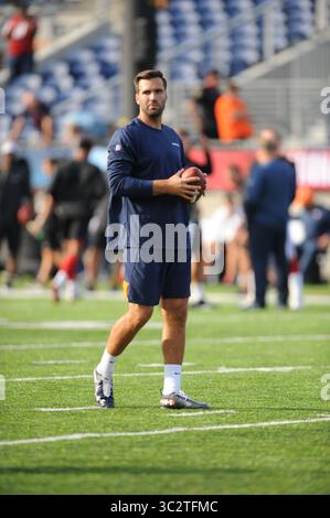 August 1st, 2019: Joe Flacco #5 during the Atlanta Falcons vs Denver ...