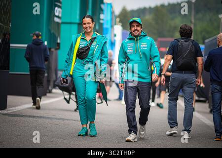 14 ALONSO Fernando (spa), Aston Martin F1 Team AMR24, action during the 2025 Formula 1 Heineken ...
