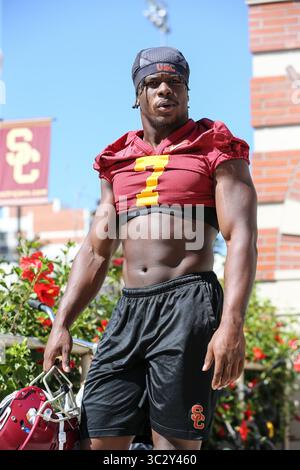 USC Trojans running back Stephen Carr #7 before the Colorado Buffaloes ...