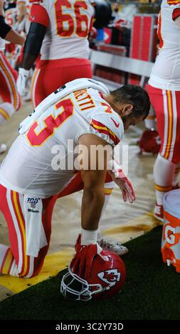 August 17th, 2019: Nick Allegretti #73 during the Pittsburgh Steelers ...