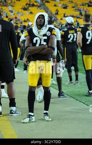 August 17th, 2019: Artie Burns #25 CB during the Pittsburgh Steelers vs ...