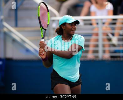 Hailey Baptiste of the United States during the first round of the U.S ...